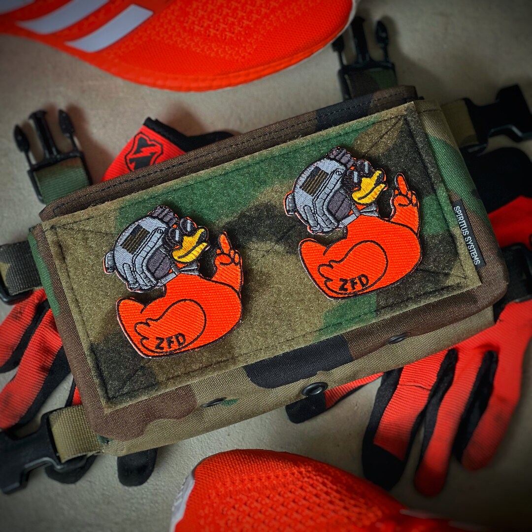 Zero Fcks Duck Tactical Rubber Duck Series 1.5 V2 OJ Orange - Etsy
