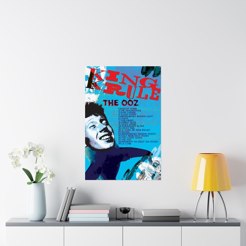 King Krule the Ooz Graphic Poster - Etsy