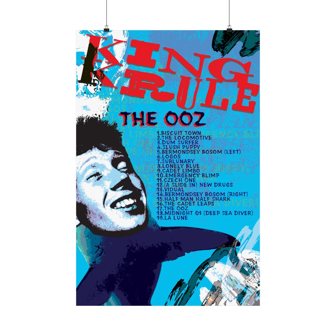 King Krule the Ooz Graphic Poster - Etsy