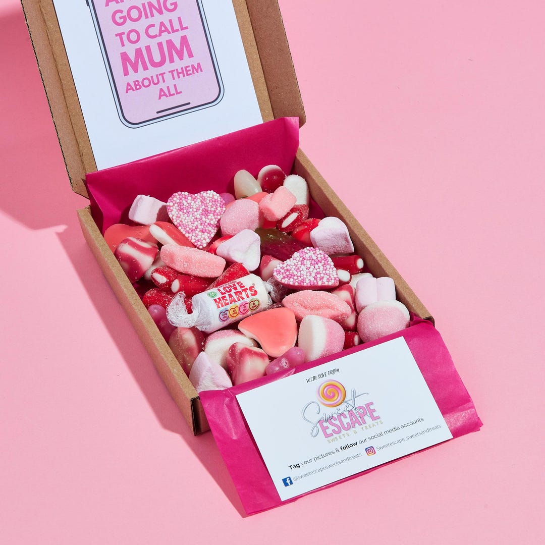 Mother's Day Sweet Box, Novelty Letterbox Sweets Gift - Etsy UK