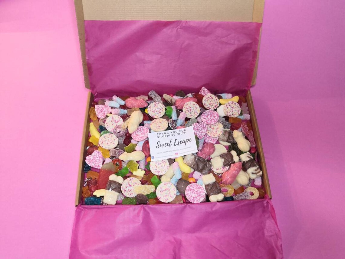 1kg Mix Sweets and Chocolate Pick and Mix Sweet Gift | Etsy UK