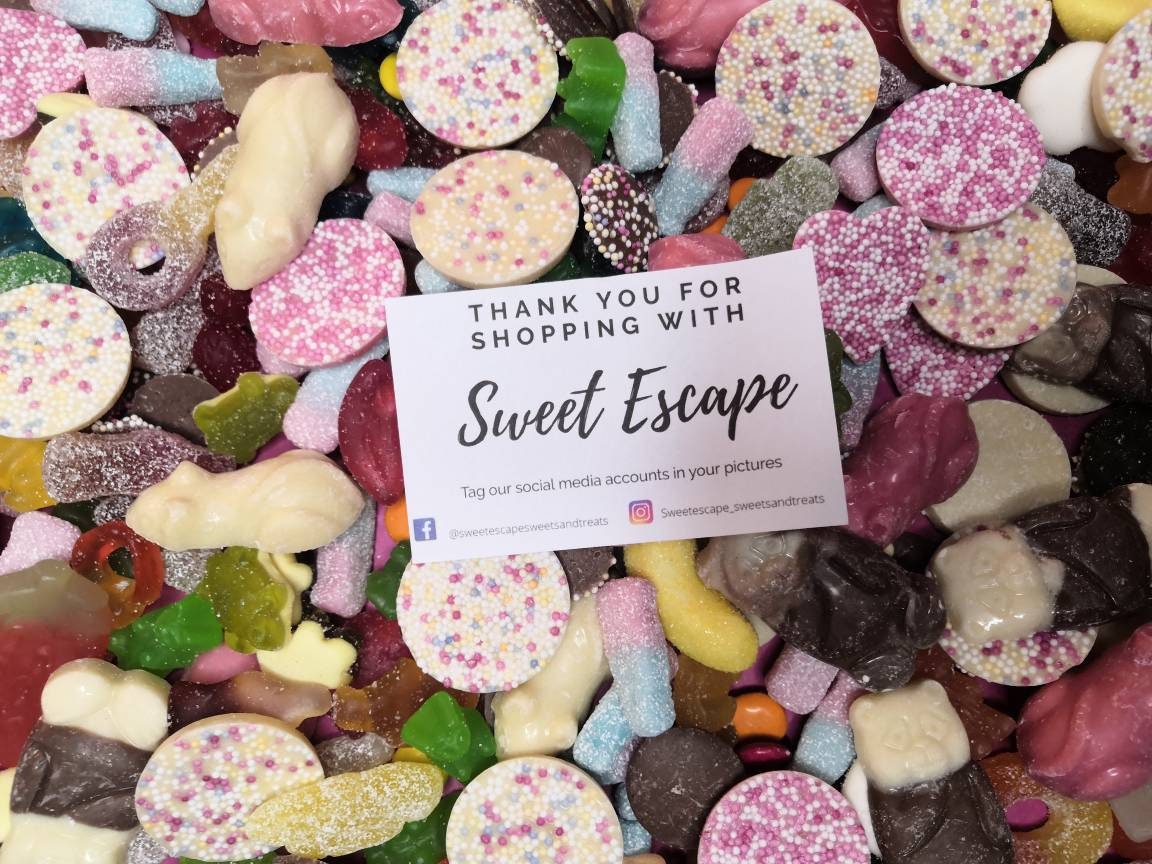 Sweet & Chocolate Mix Box, Letterbox Gift, Postal Sweets, Delicious ...