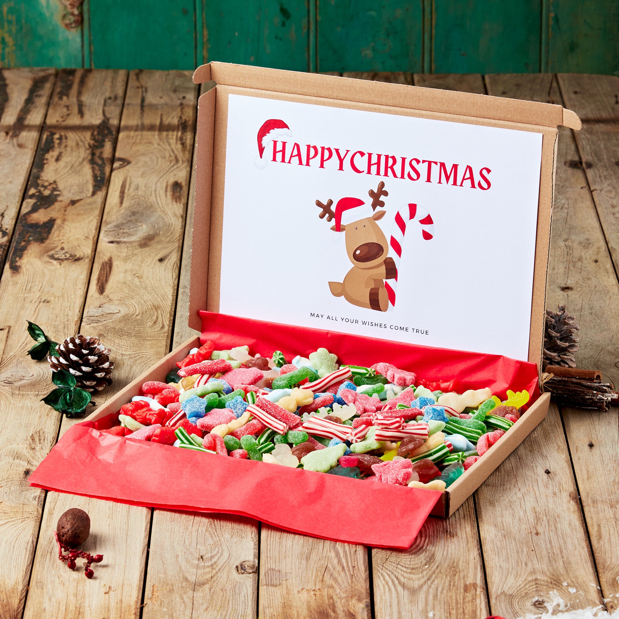 Christmas Eve Sweet Treat Box, Festive Pick and Mix, Stocking Fillers ...