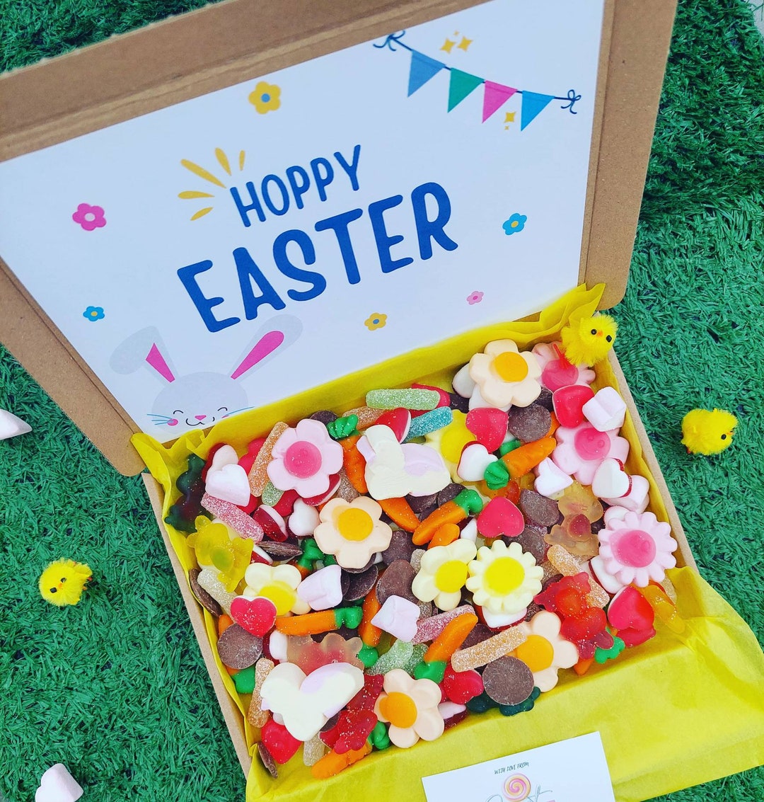 Easter Sweet Box, Easter Gifts, Easter Sweets, Unique Easter Present ...