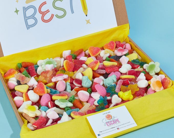 Personalised Thank You Sweets Pouch - Etsy UK