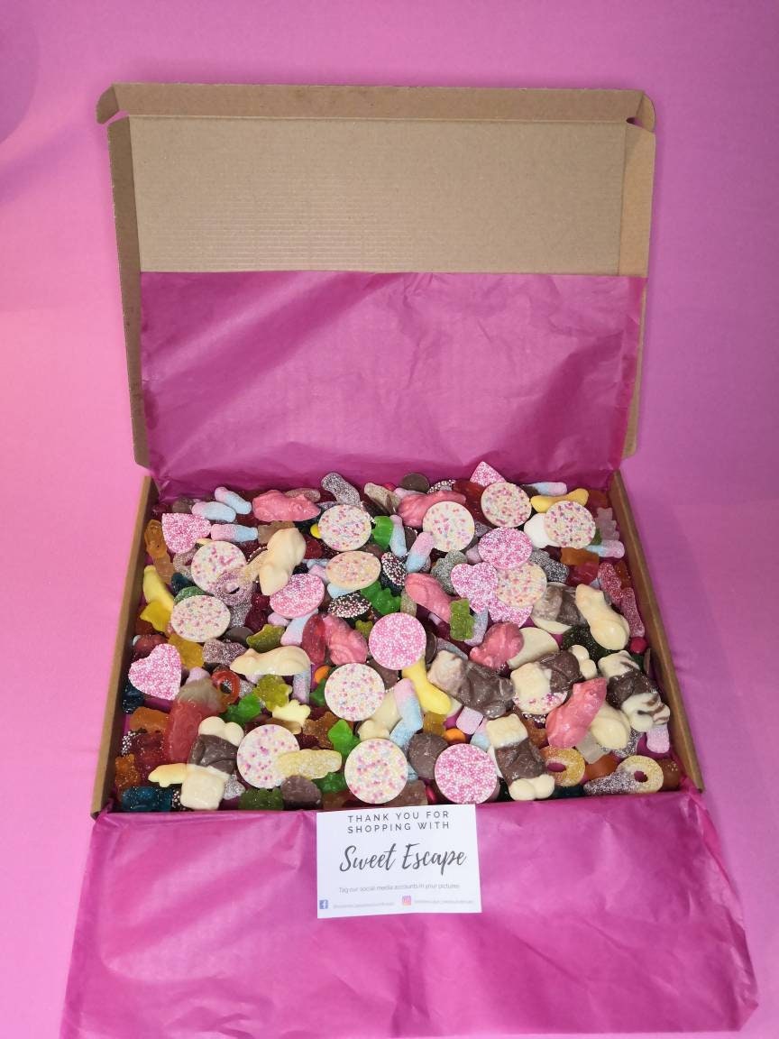 1kg Mix Sweets and Chocolate Pick and Mix Sweet Gift | Etsy UK