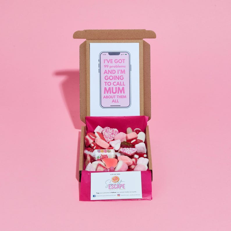 Mother's Day Sweet Box, Novelty Letterbox Sweets Gift - Etsy UK