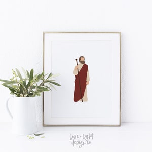 Saint James Printable Saint James Print Catholic Wall Art Decor St ...