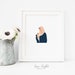 Mary Printable Modern Mary Print Baby Jesus Printable - Etsy