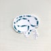 Rosary Sticker Blue Rosary Sticker Laptop Sticker Bottle - Etsy