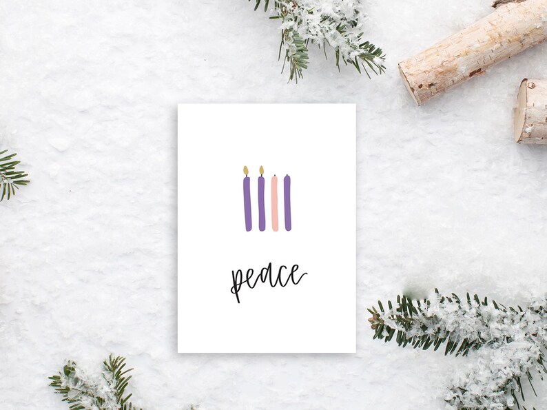 Advent Printables Advent Prints Catholic Prints Advent Card | Etsy