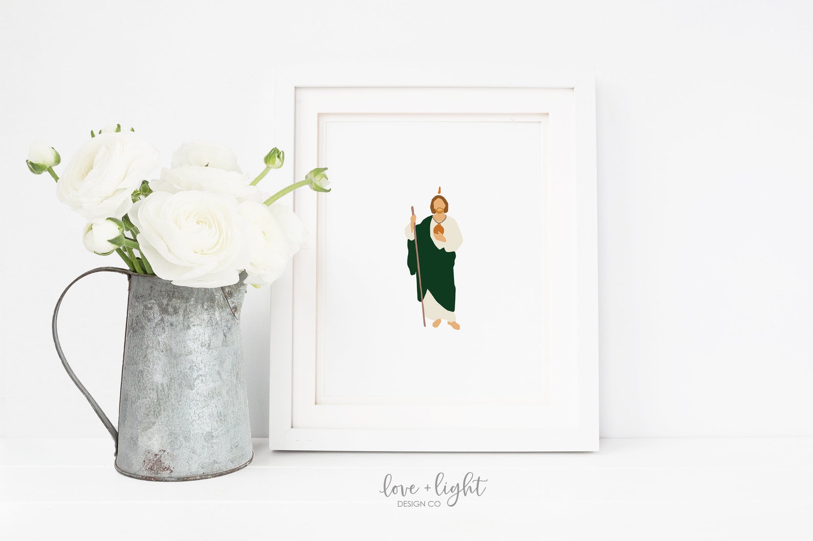 Saint Jude Printable Saint Jude Print Patron Saint of Lost | Etsy
