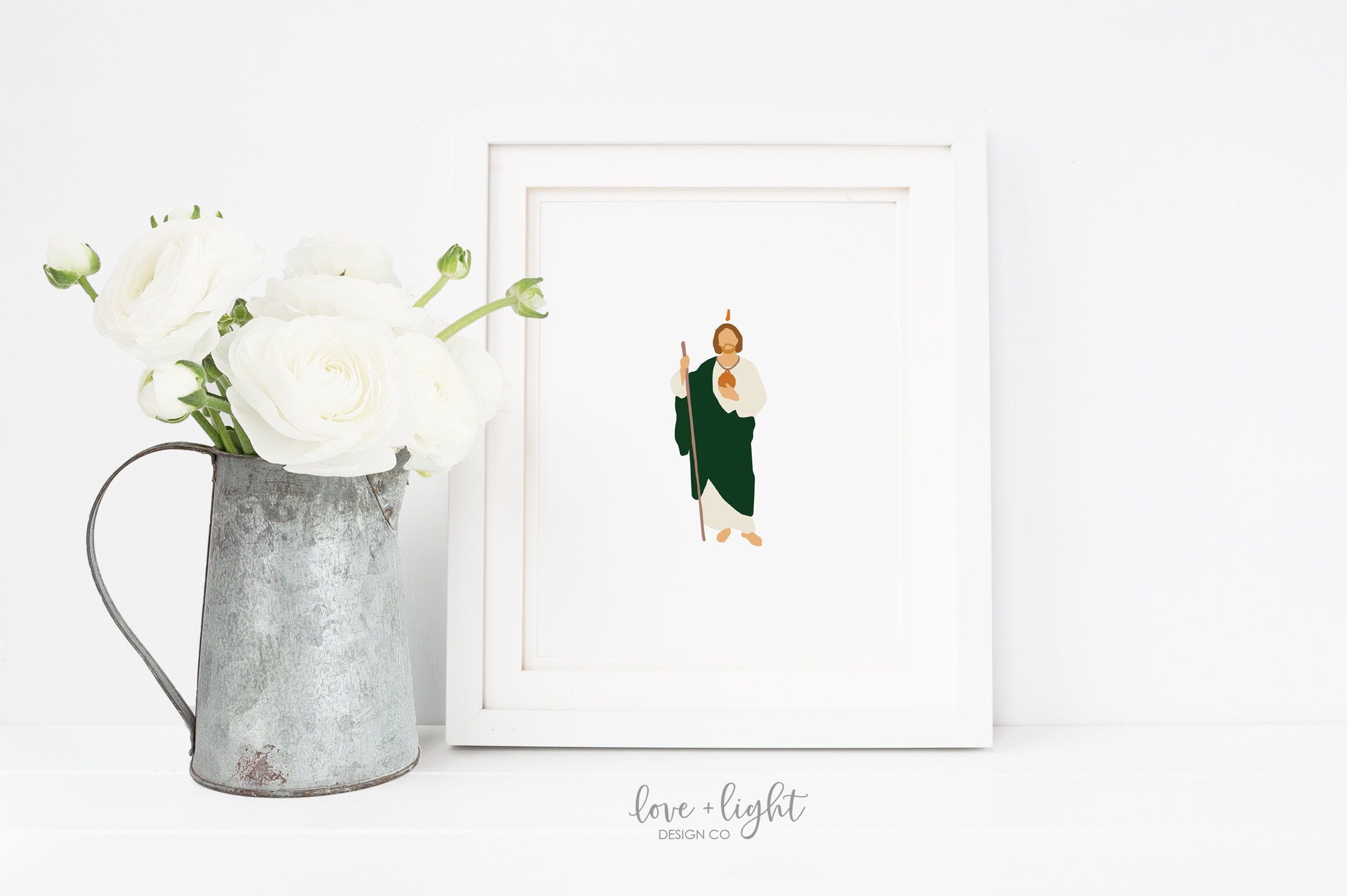 Saint Jude Printable Saint Jude Print Patron Saint of Lost | Etsy