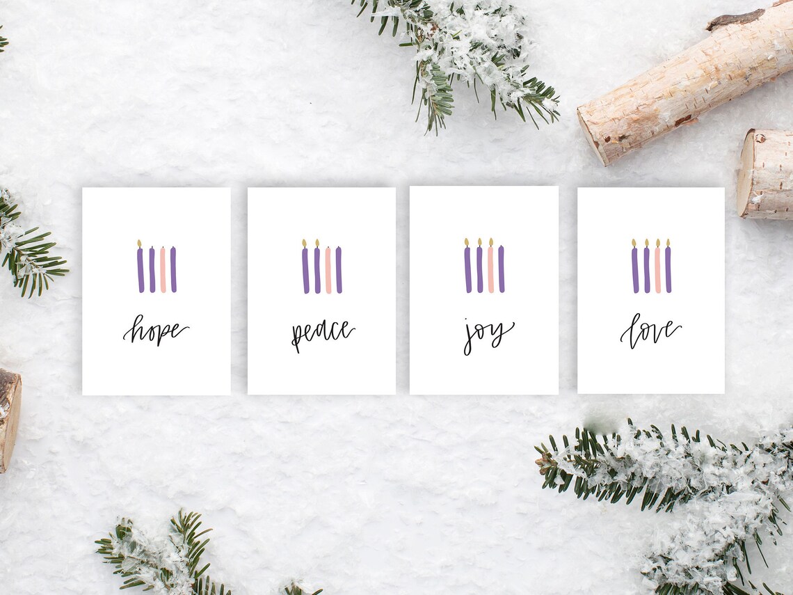 Advent Printables Advent Prints Catholic Prints Advent Card | Etsy