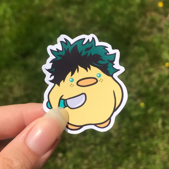 My Hero Academia Decal Preorders Bakugo Todoroki Deku My Duck Academia ...