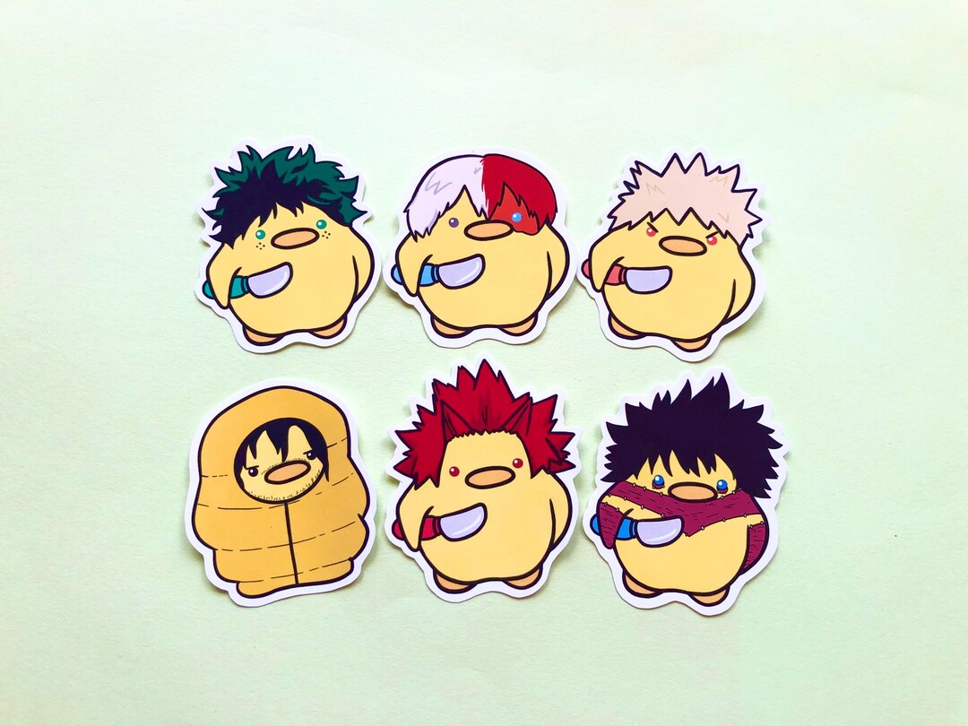 Anime Duck Meme Stickers | Vinyl Sticker, Meme, Sketchbook, Journaling ...