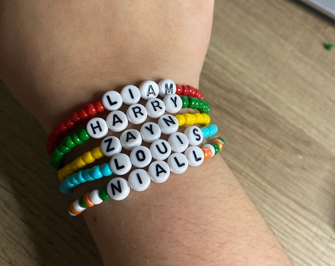 One Direction Bracelets Liam Bracelet Niall Bracelet Harry - Etsy