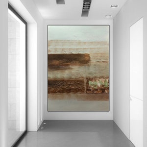 Extra Large Canvas Art, Rich Textured Painting, Original Abstract Oil ...