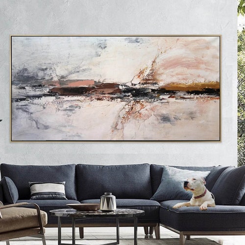 Modern Abstract Painting Extra Large Wall Art Abstract Large - Etsy