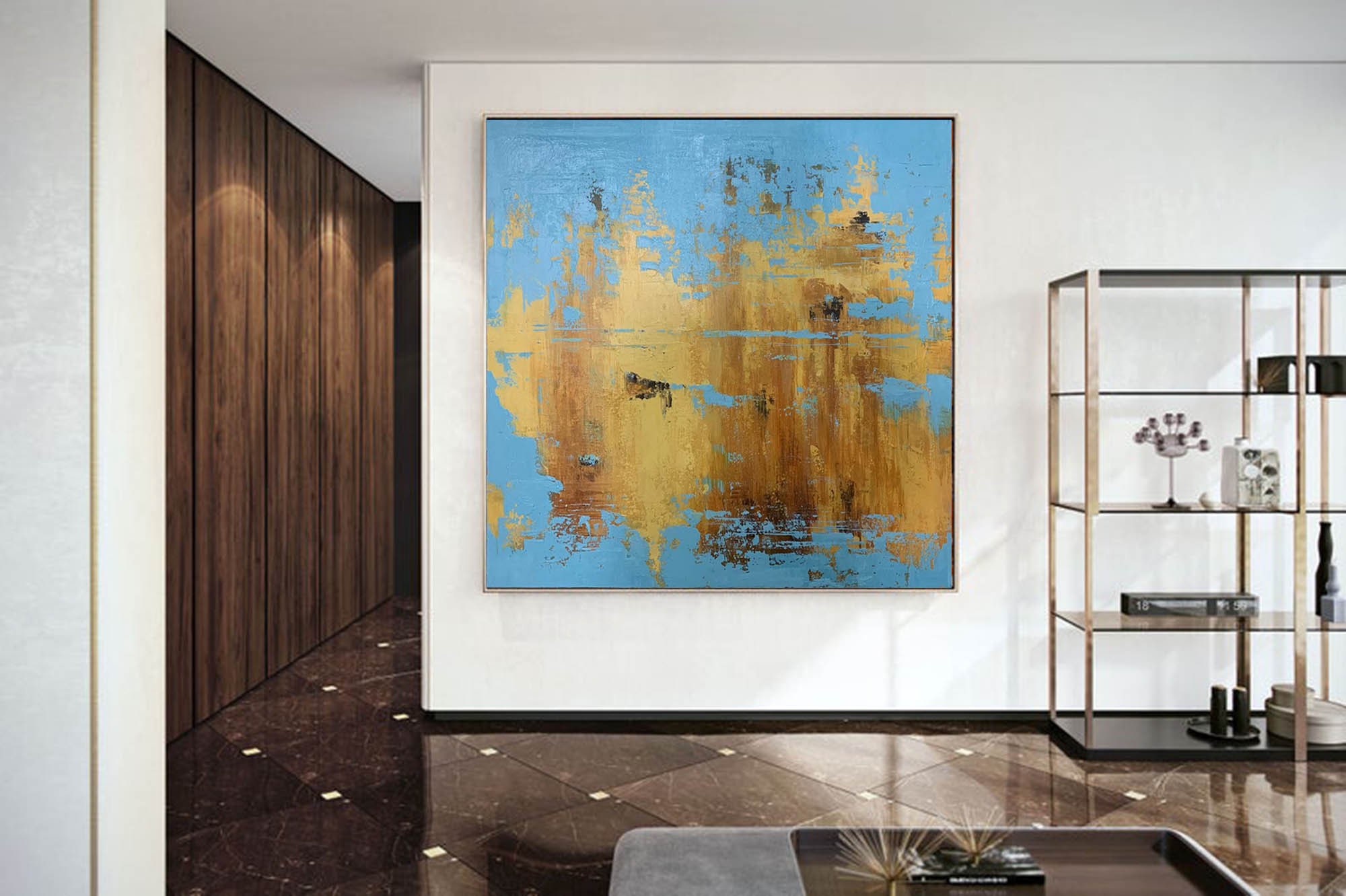Oversized Abstract Painting, Extra Large Wall Art Canvas, Original ...