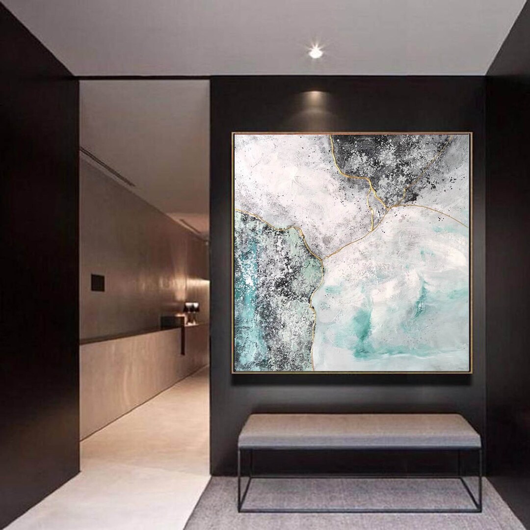 Large Oil Painting Original Canvas,extra Large Canvas Art,modern ...