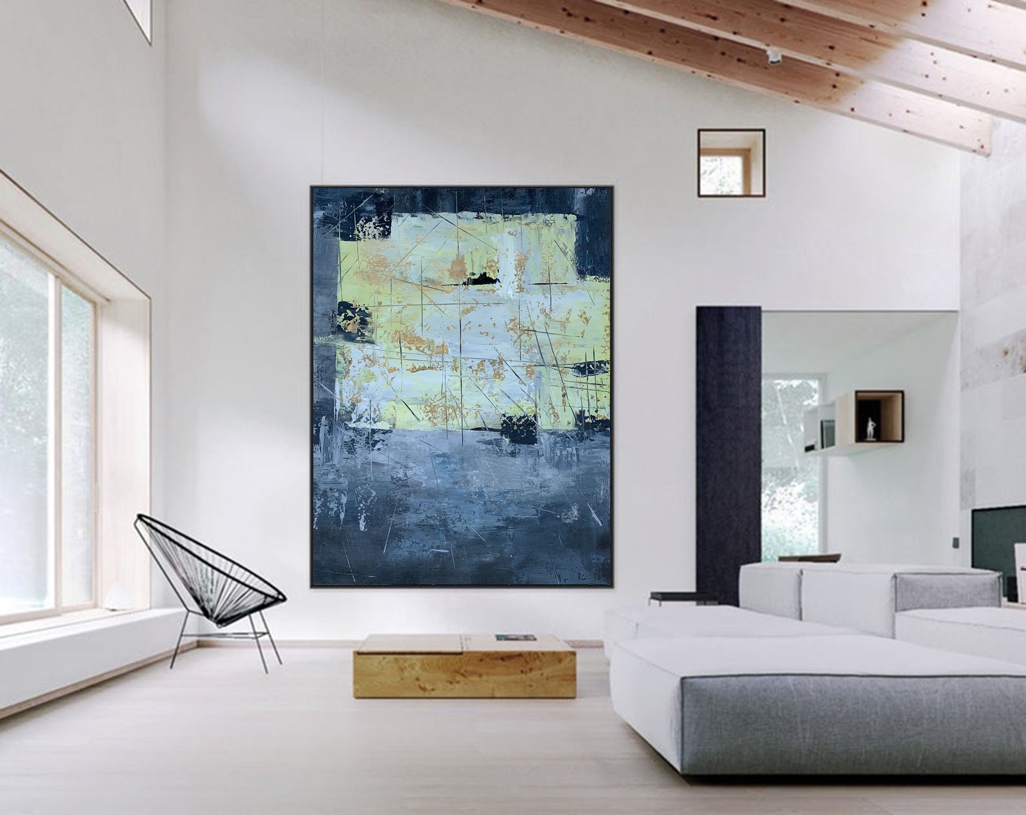 Large Acrylic Painting Extra Large Wall Art Original - Etsy