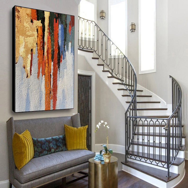 Abstract Painting Original Large Canvas Wall Art Extra Large - Etsy