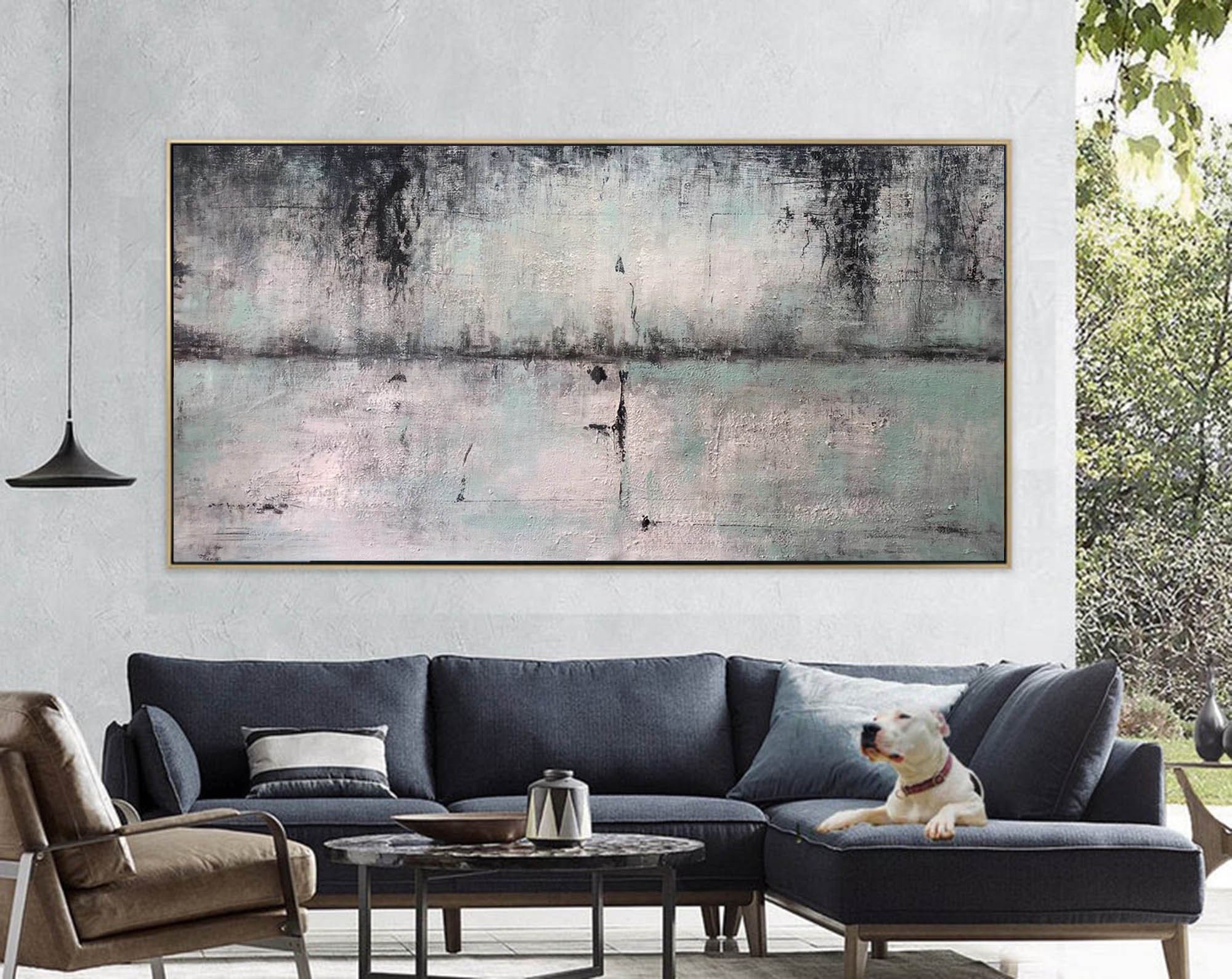 Large Abstract Canvas Art, Original Oil Painting on Canvas, Extra Large ...