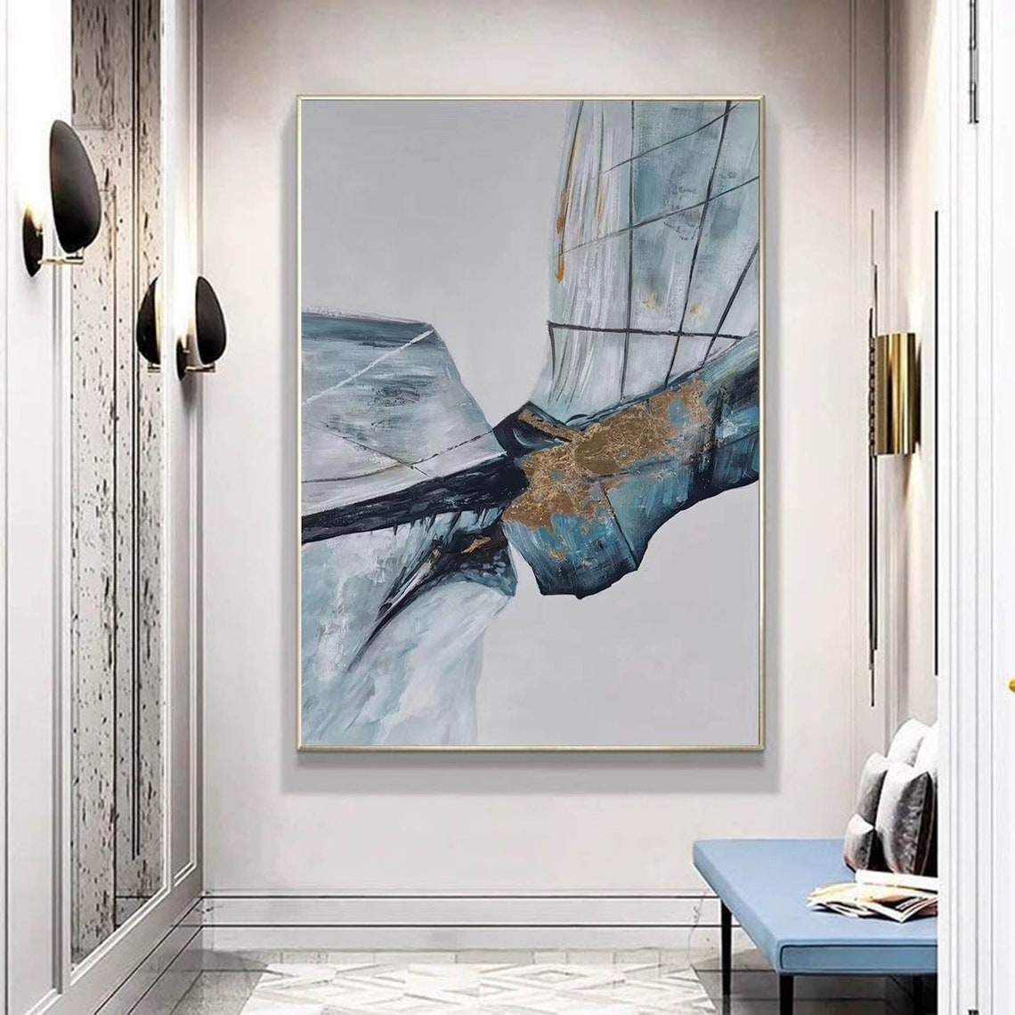 Extra Large Canvas Paintingoriginal Canvas Artlarge Abstract - Etsy