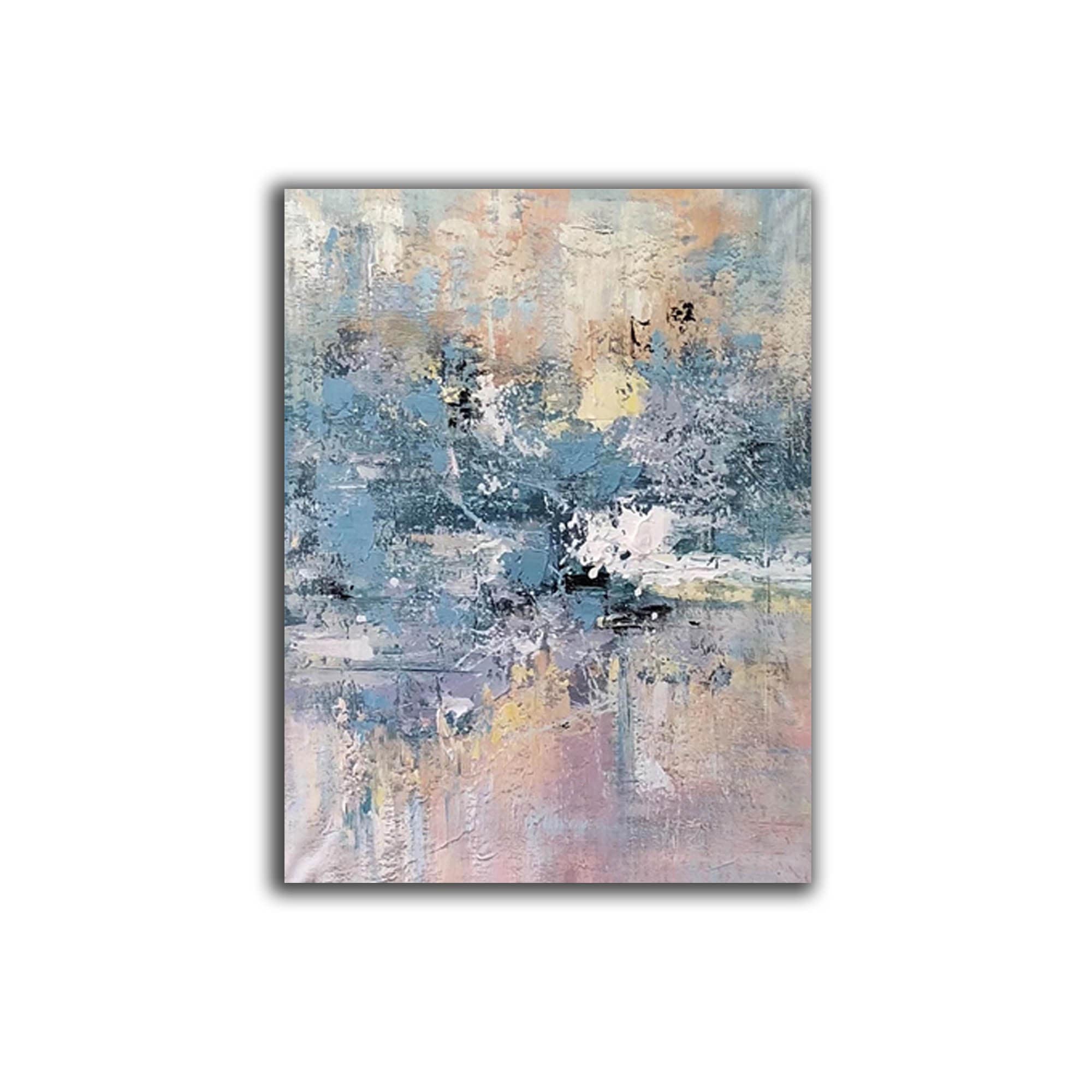 Large abstract painting canvasmodern abstract wall artextra | Etsy