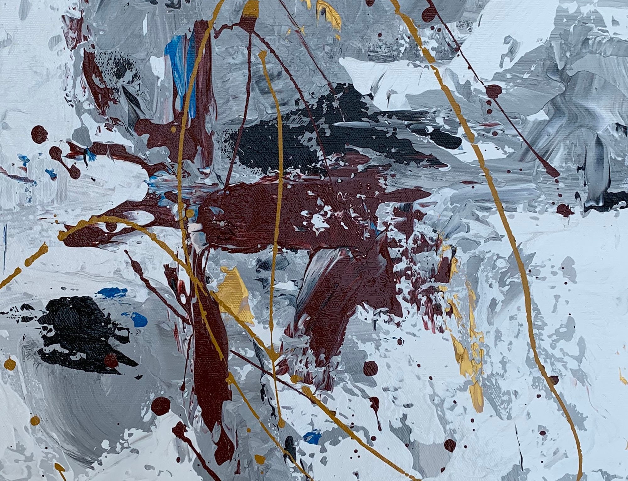 Extra Large Abstract Painting, Large Canvas Wall Art, Contemporary Art ...