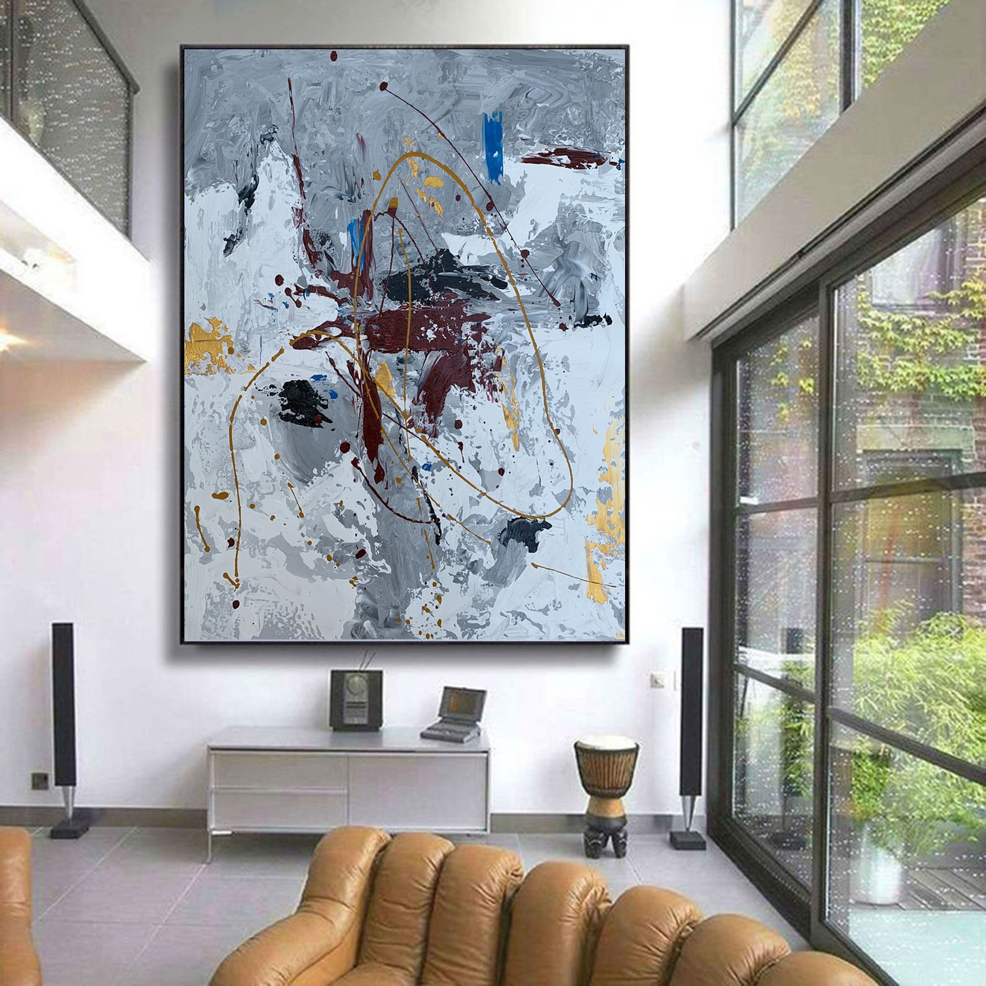 Extra Large Abstract Painting Large Canvas Wall Art - Etsy