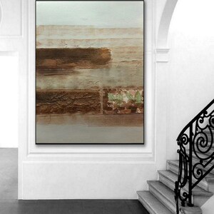 Extra Large Canvas Art, Rich Textured Painting, Original Abstract Oil ...
