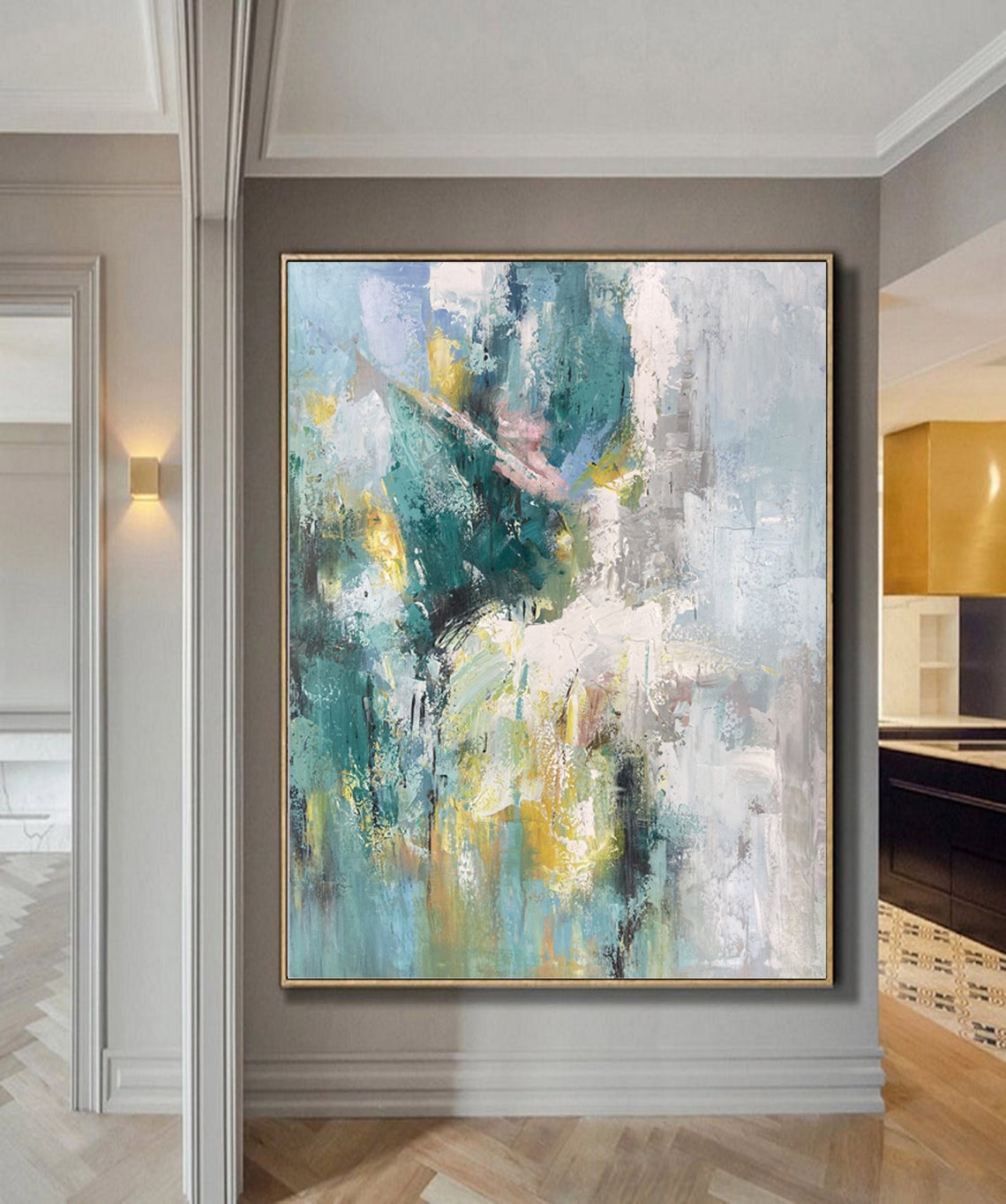 Large Abstract Painting on Canvas Extra Large Abstract Art | Etsy UK