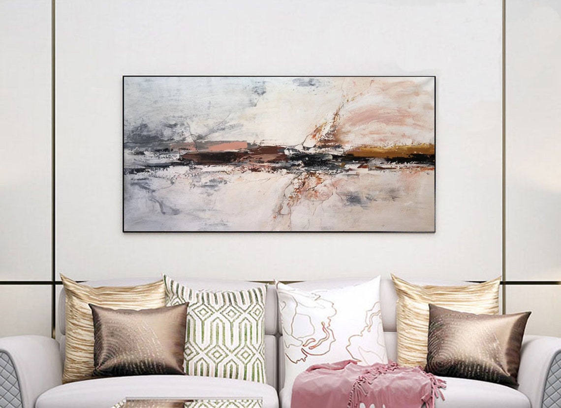 Modern Abstract Painting Originallarge Abstract Canvas - Etsy