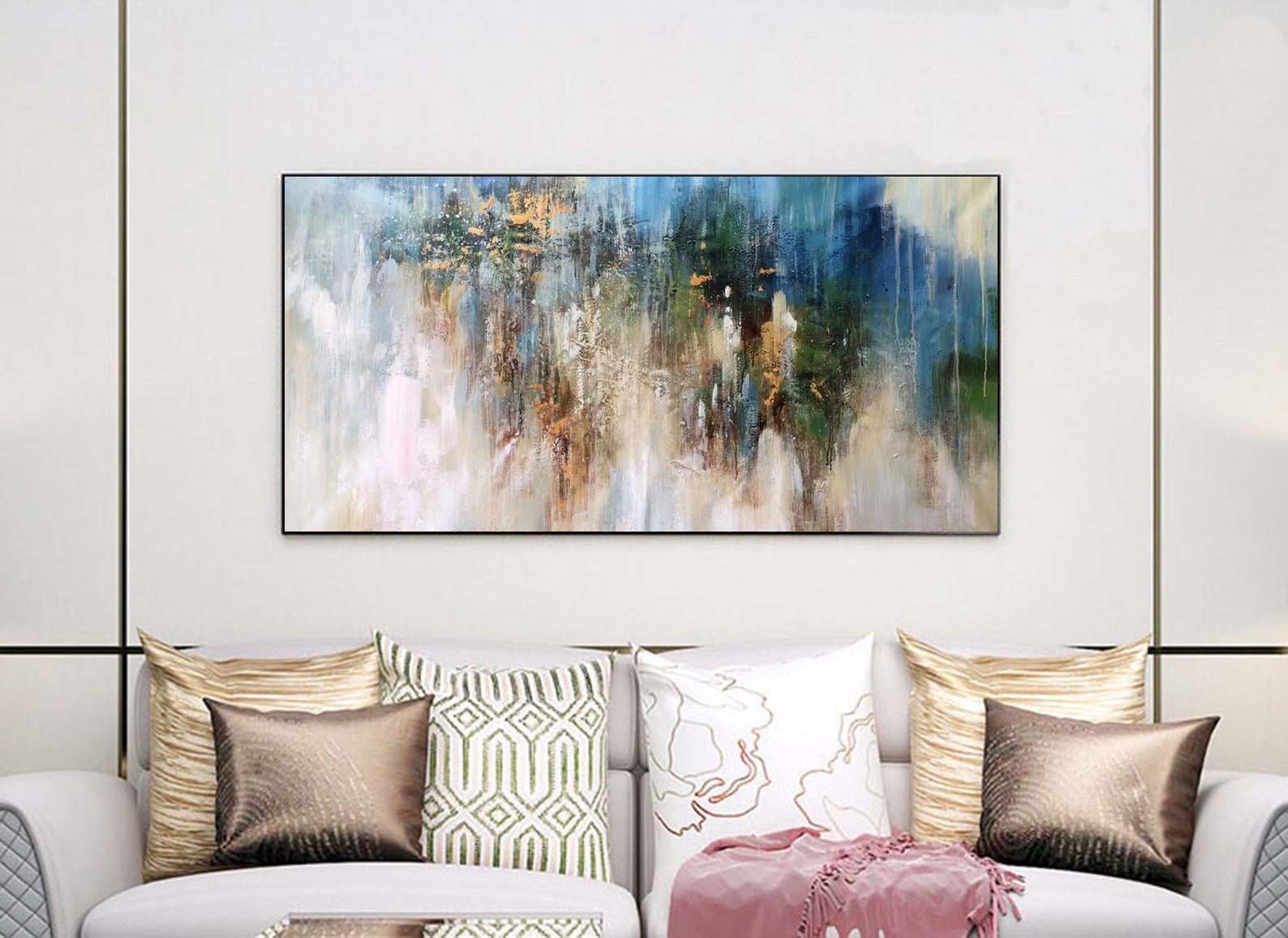 Original Oil Paintings on Canvas,large Abstract Wall Art Canvas,large ...