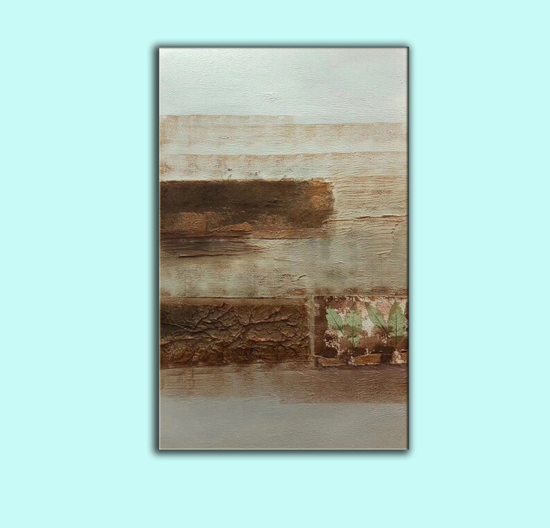 Extra Large Canvas Art, Rich Textured Painting, Original Abstract Oil ...