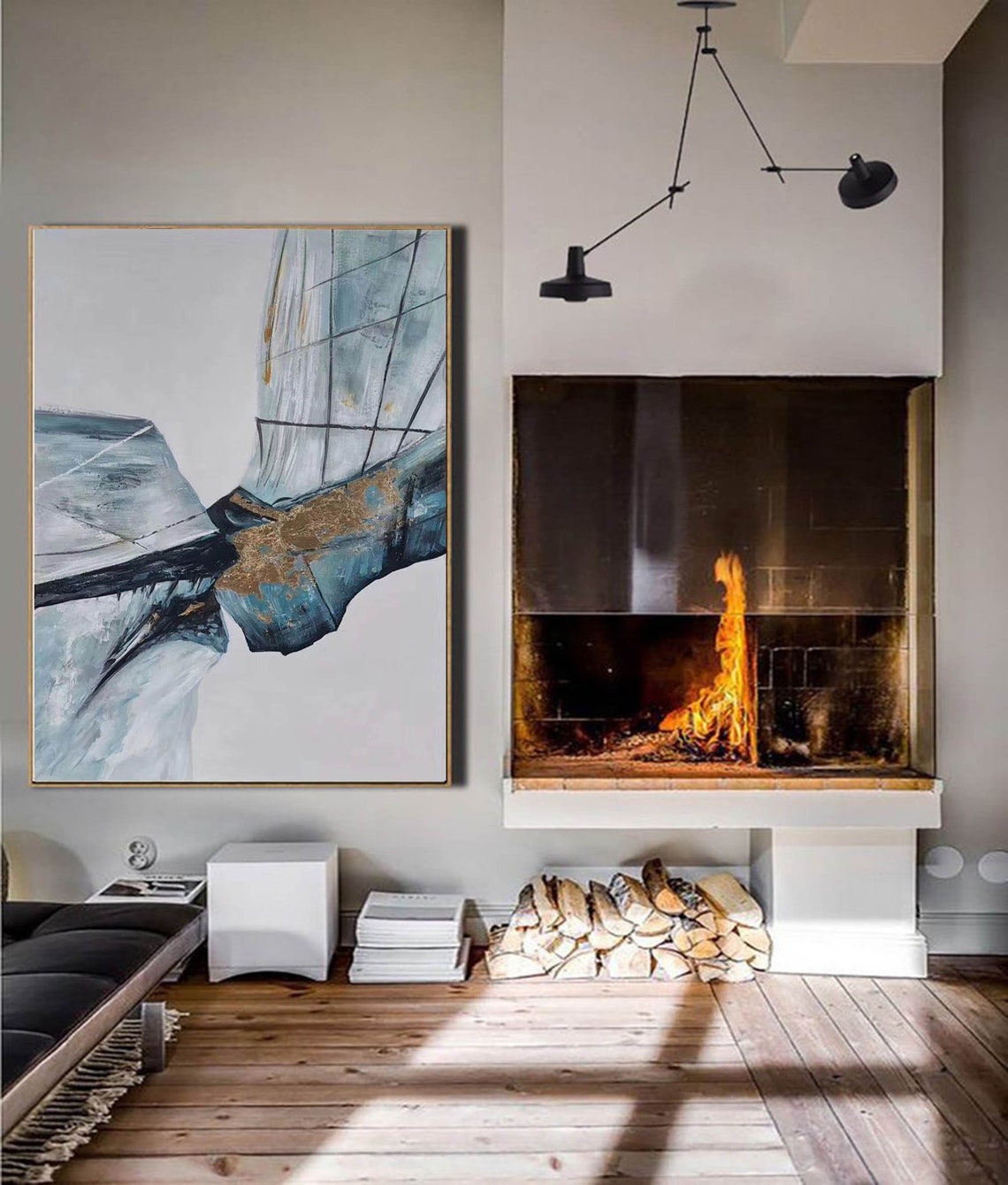 Extra Large Canvas Paintingoriginal Canvas Artlarge Abstract - Etsy