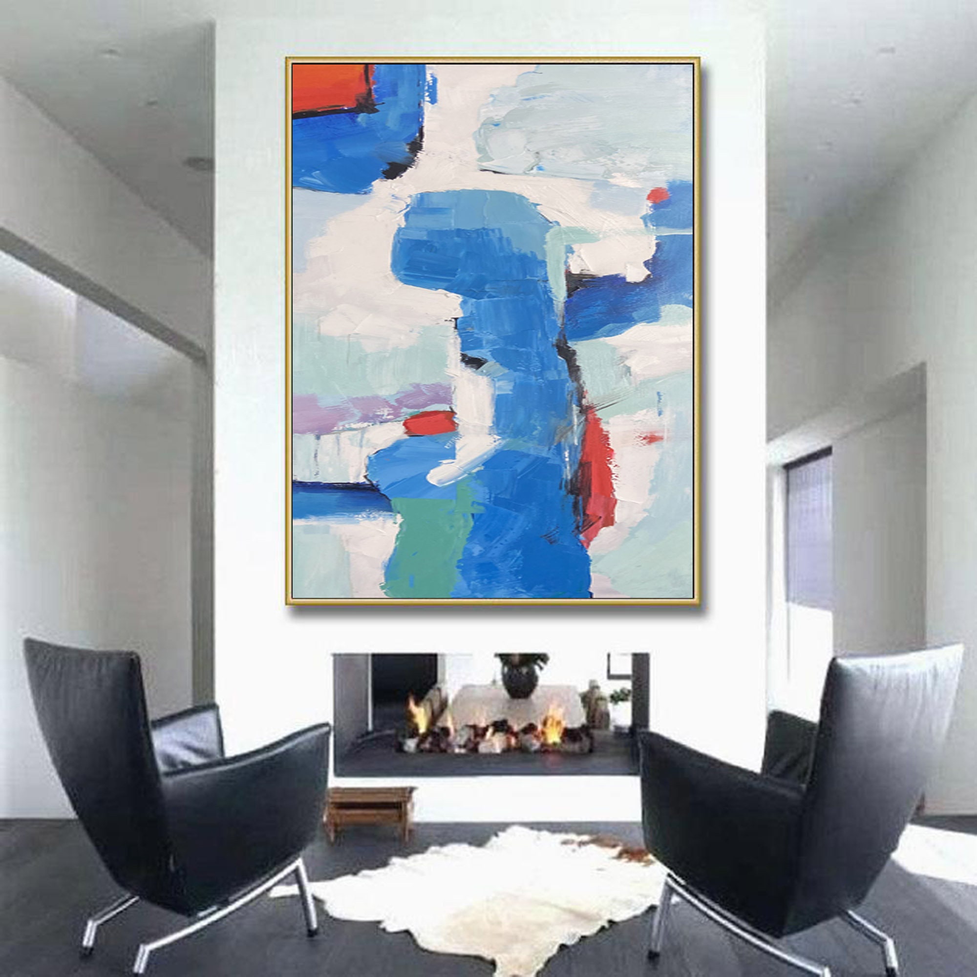 Extra Large Abstract Art Large Abstract Painting Canvas - Etsy