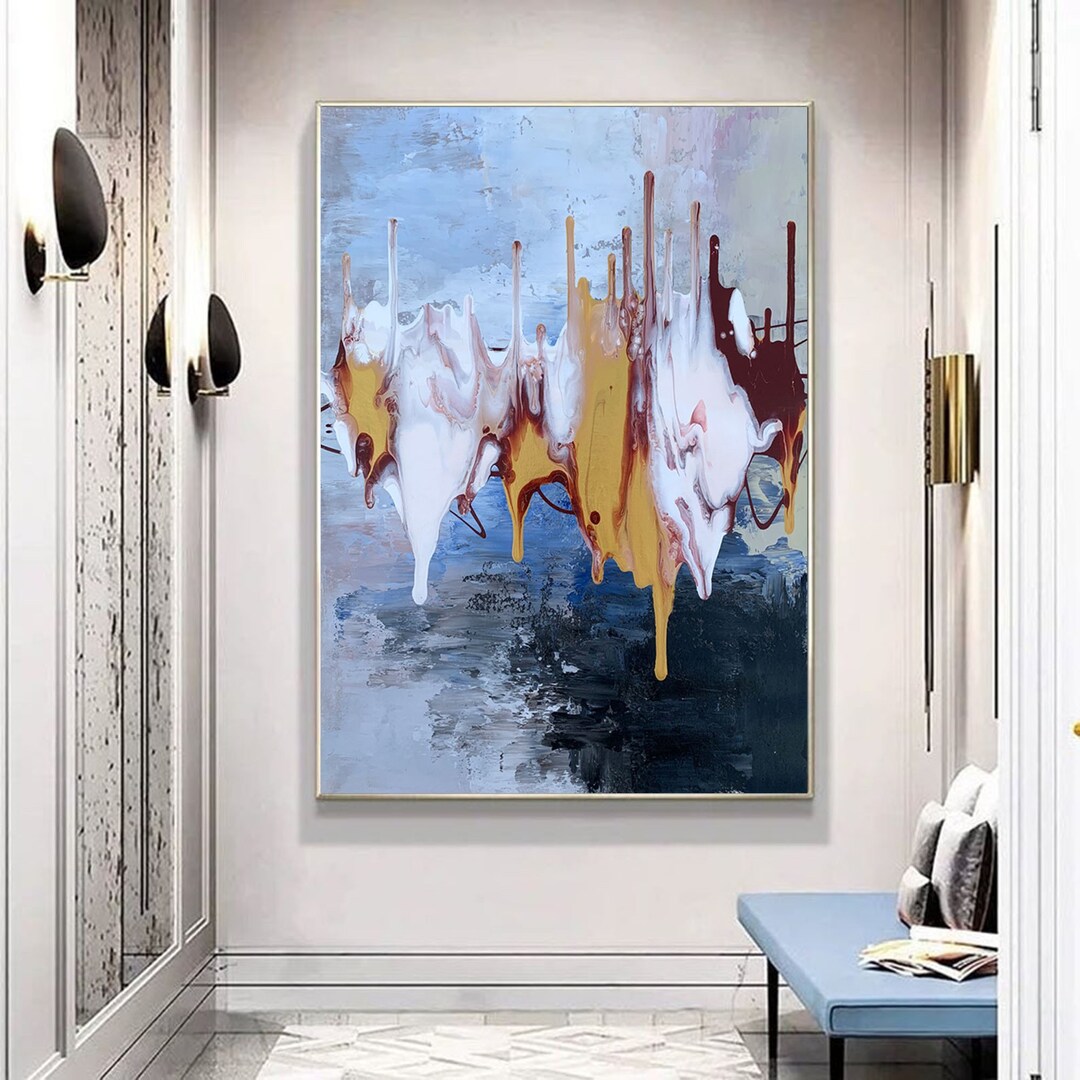 Large Modern Abstract Painting,abstract Acrylic Painting,extra Large ...
