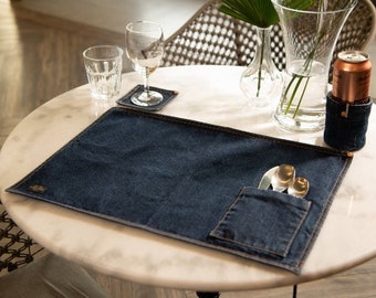 Denim Placemats - Etsy