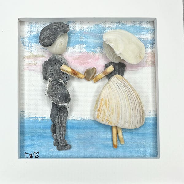 Shell Art People - Etsy