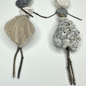 Two Ladies Shell People Art - Etsy