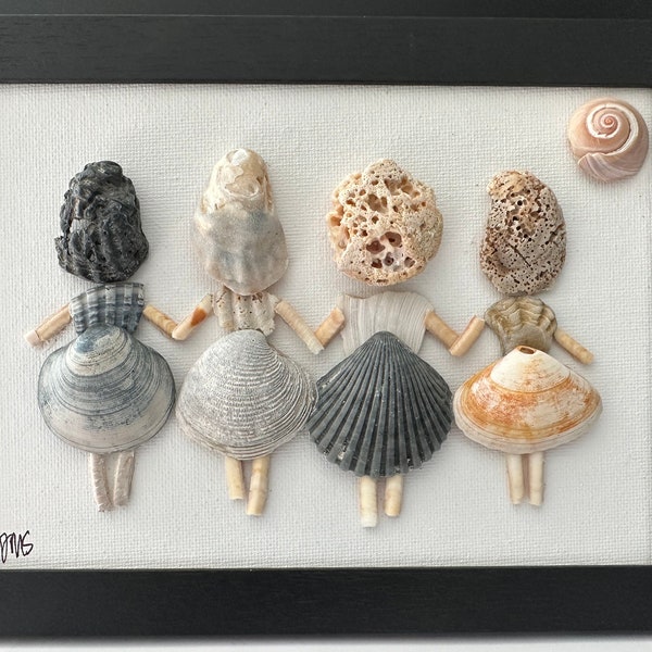 Large Seashell Wall Art - Etsy