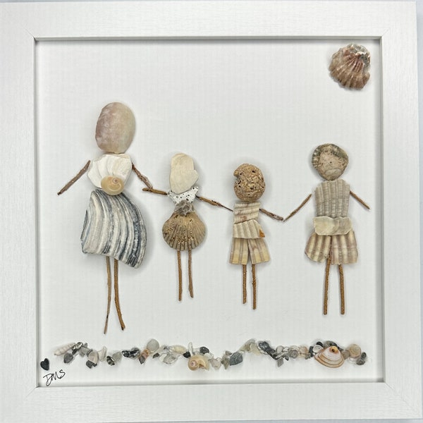 Shell Art People - Etsy