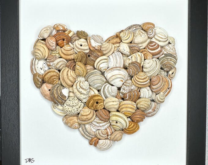 Pawleys Island Heart Art 8x8” - Etsy