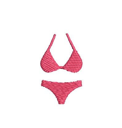 Bikini Embroidery Design Embroidery File Digital Design Instant ...