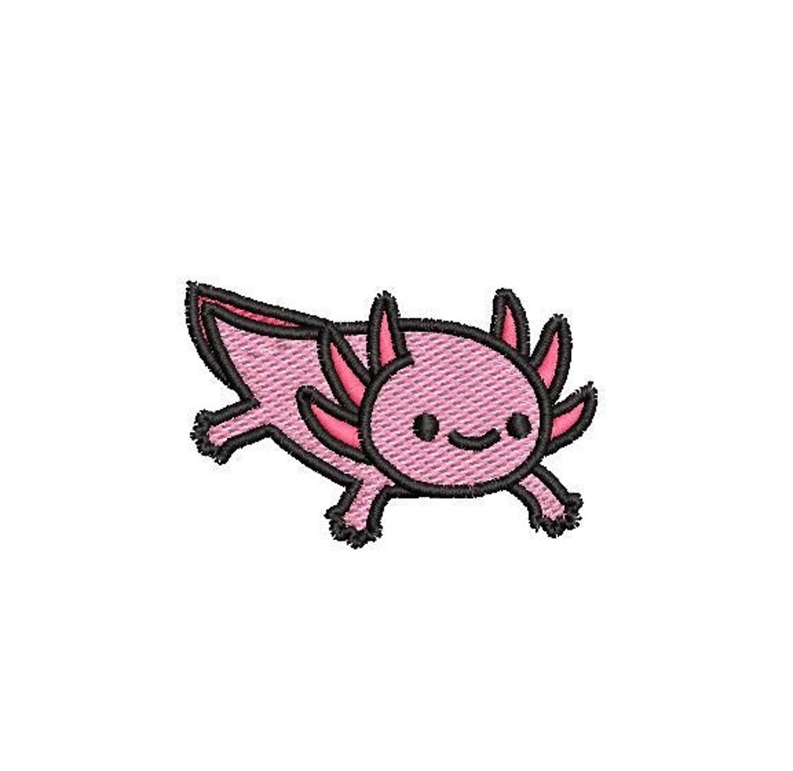 Axolotl Embroidery Design Embroidery File Digital Design Instant ...
