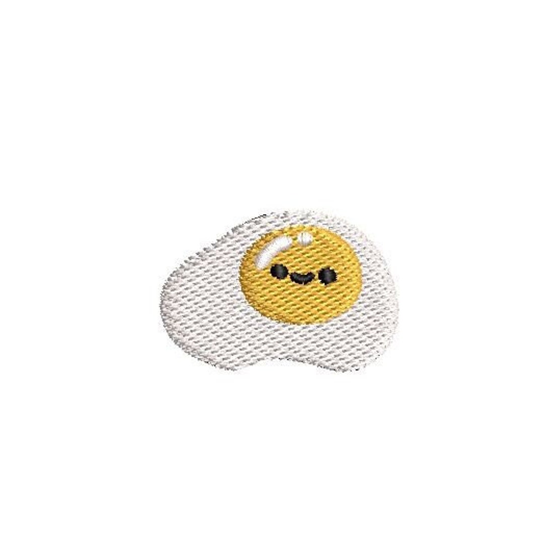 Egg Yolk Smiley Embroidery Design Embroidery File Digital Design ...