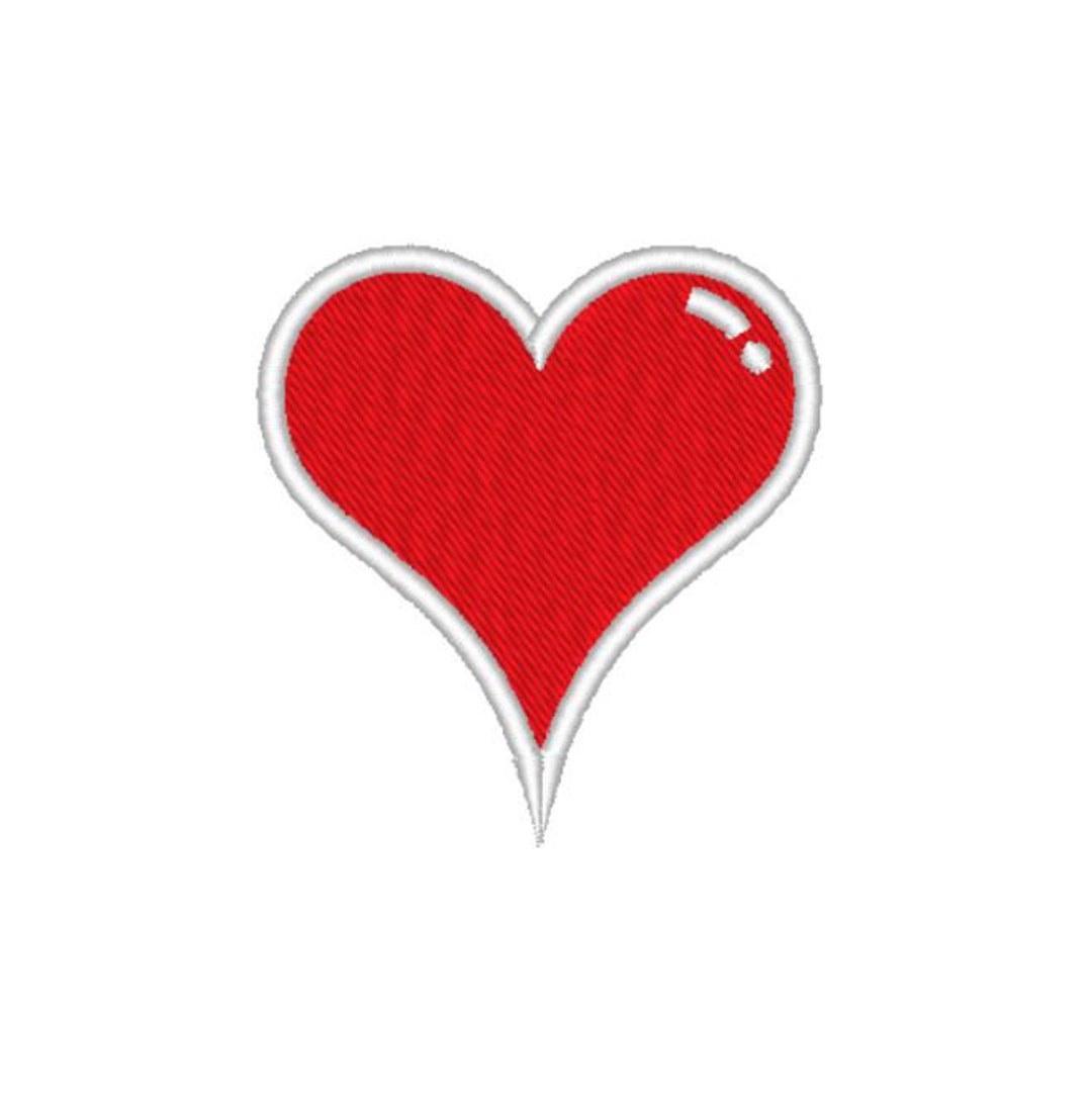 Heart Shape Embroidery Design Embroidery File Digital Design Instant ...